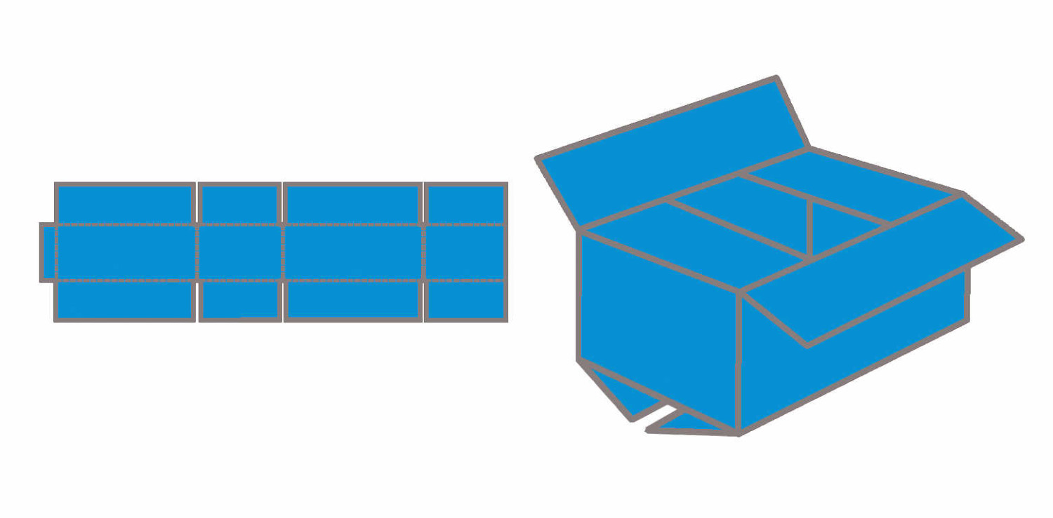 Stabile Faltkartons nach FEFCO 0201 - combra-shop.de